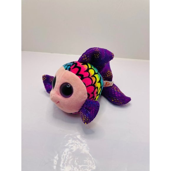 Ty | Toys | Ty Beanie Boos Flippy The Fish Plush | Poshmark